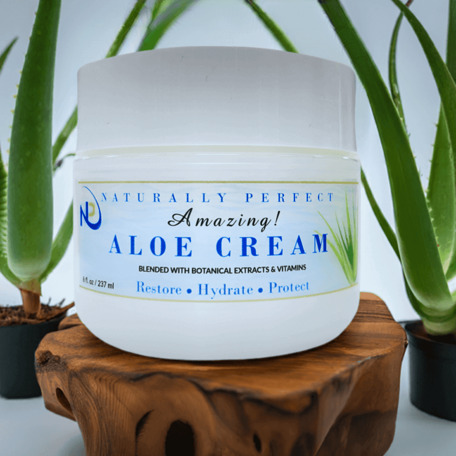 NATURALLY PERFECT AMAZING ALOE CREAM – NP Skin & Wellness
